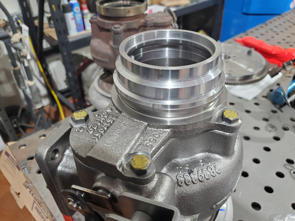 Holset 102mm exhaust v-band - HX40/HE400